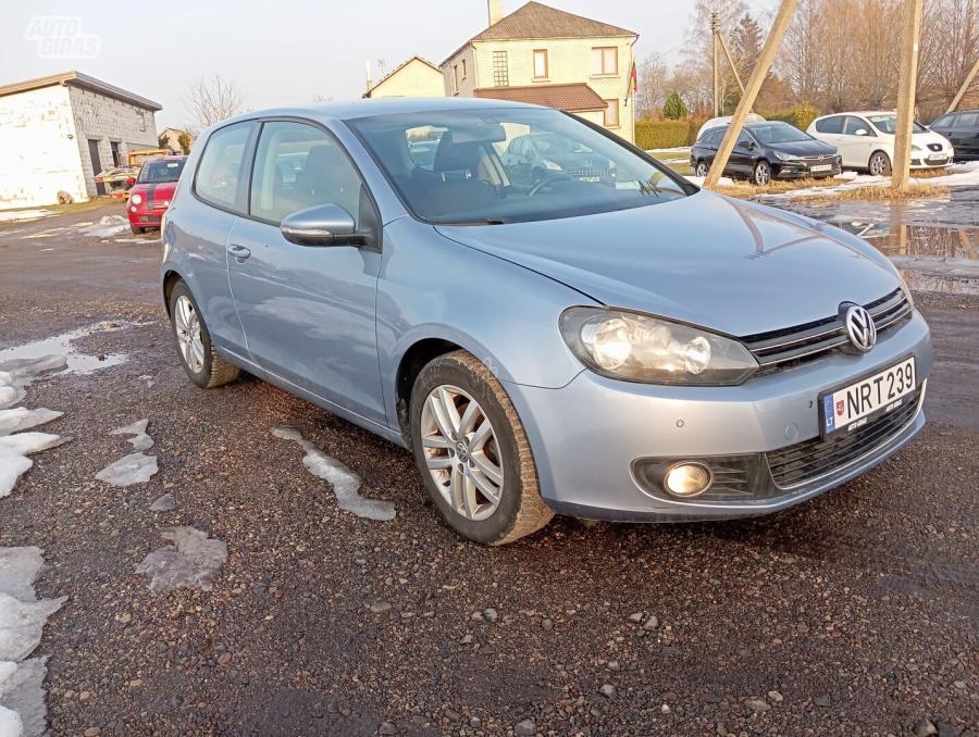 Blue Volkswagen Golf 2010 in Sakiai, with an engine capacity of 1.40 L and mileage of 194 thousand km for 3800 €, photo 2 on AUTOMOTO.COM.LV