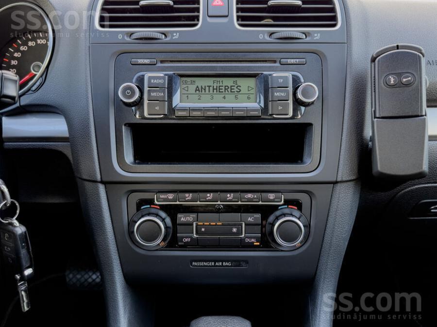 Blue Volkswagen Golf 2010 in Riga, with an engine capacity of 1.60 L and mileage of 0 thousand km for 5490 €, photo 32 on AUTOMOTO.COM.LV