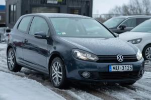 Blue Volkswagen Golf 2010 in Liepaja, with an engine capacity of 1.60 L and mileage of 172 thousand km for 5950 €, photo 6 on AUTOMOTO.COM.LV