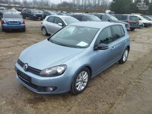 Zils Volkswagen Golf 2011 Utena, ar dzinēja tilpumu 1.60 L un nobraukumu 288 tūkst. km par 4200 €, foto  vietnē AUTOMOTO.COM.LV