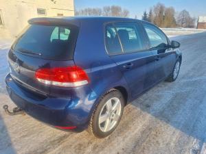 Blue Volkswagen Golf 2011 in Marijampole, with an engine capacity of 1.40 L and mileage of 132 thousand km for 5500 €, photo 6 on AUTOMOTO.COM.LV