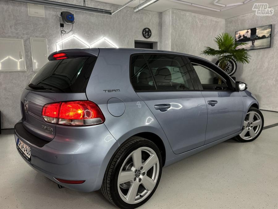 Blue Volkswagen Golf 2011 in Kaunas, with an engine capacity of 2.00 L and mileage of 279 thousand km for 4550 €, photo 8 on AUTOMOTO.COM.LV