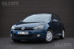 Blue Volkswagen Golf 2011 in Riga, with an engine capacity of 1.60 L and mileage of 244 thousand km for 5490 €, photo  on AUTOMOTO.COM.LV