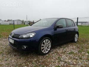 Zils Volkswagen Golf 2011 Saldus, ar dzinēja tilpumu 1.40 L un nobraukumu 198 tūkst. km par 5900 €, foto  vietnē AUTOMOTO.COM.LV