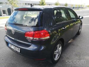 Blue Volkswagen Golf 2011 in Riga, with an engine capacity of 1.20 L and mileage of 0 thousand km for 3490 €, photo 6 on AUTOMOTO.COM.LV