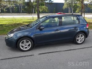 Blue Volkswagen Golf 2011 in Riga, with an engine capacity of 1.20 L and mileage of 0 thousand km for 3490 €, photo 8 on AUTOMOTO.COM.LV