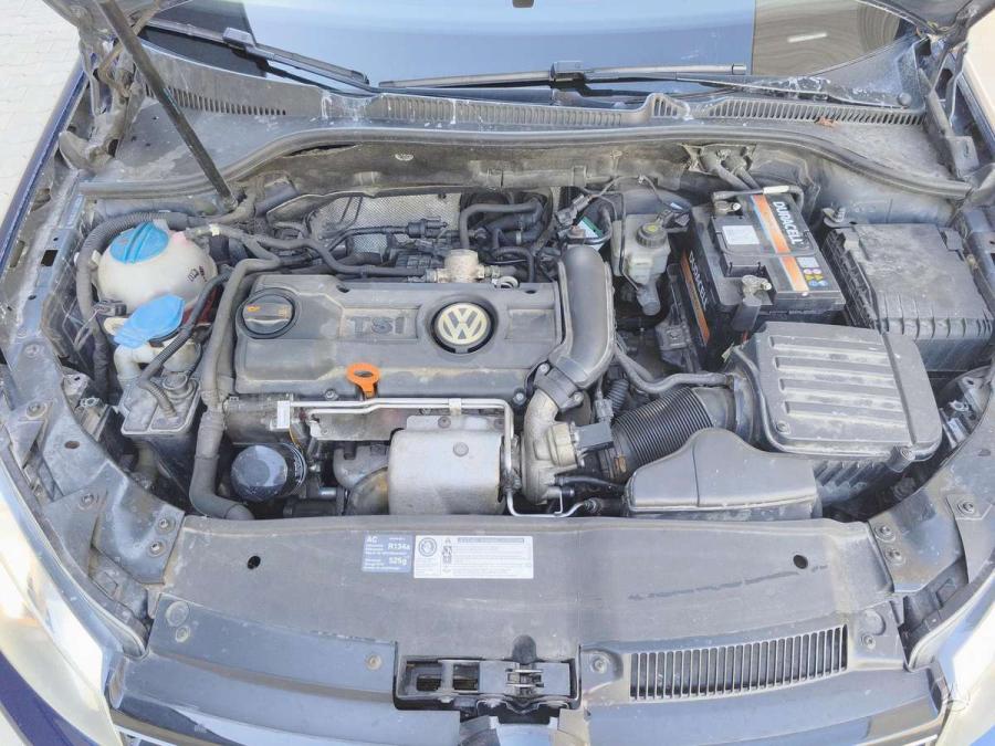 Zils Volkswagen Golf 2011 Šauļi, ar dzinēja tilpumu 1.40 L un nobraukumu 250 tūkst. km par 4300 €, foto 18 vietnē AUTOMOTO.COM.LV
