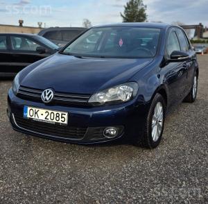 Blue Volkswagen Golf 2012 in Daugavpils, with an engine capacity of 1.60 L and mileage of 0 thousand km for 7500 €, photo  on AUTOMOTO.COM.LV