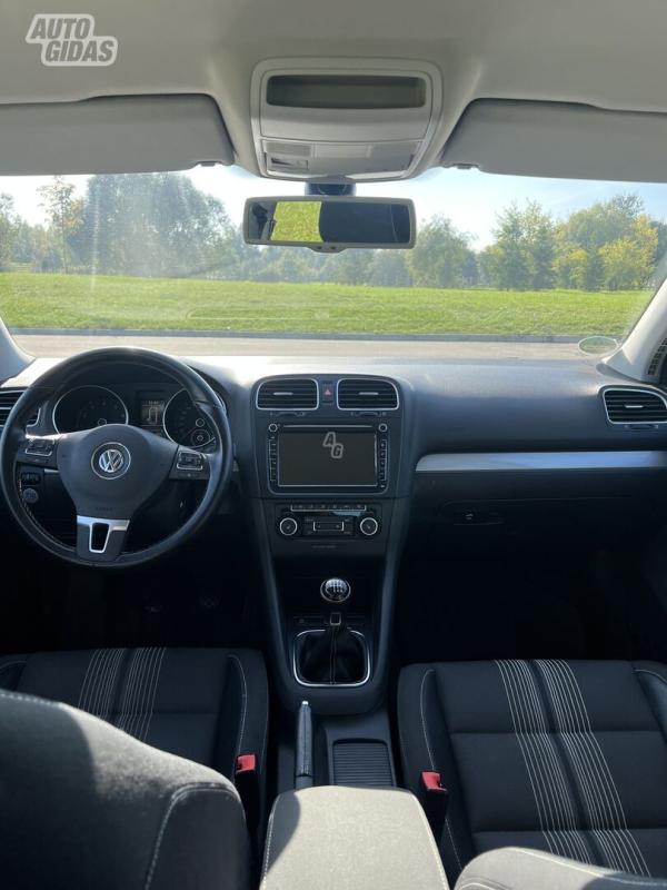 Blue Volkswagen Golf 2012 in Panevezys, with an engine capacity of 1.20 L and mileage of 151 thousand km for 4400 €, photo 10 on AUTOMOTO.COM.LV