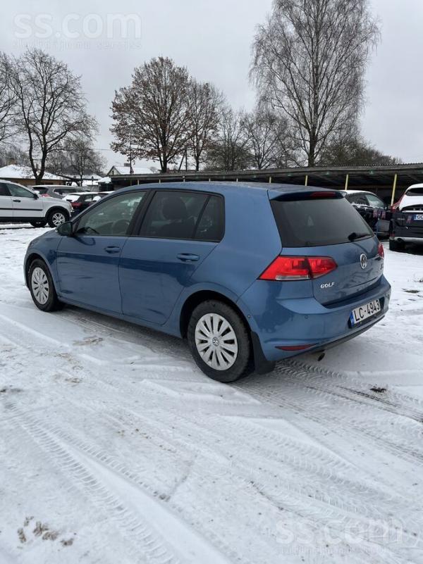 Blue Volkswagen Golf 2013 in Jelgava, with an engine capacity of 1.60 L and mileage of 320 thousand km for 4800 €, photo 5 on AUTOMOTO.COM.LV