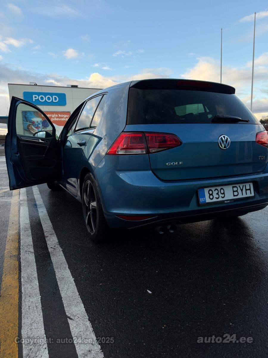 Blue Volkswagen Golf 2013 in Tallinn, with an engine capacity of 2.00 L and mileage of 258 thousand km for 8500 €, photo 3 on AUTOMOTO.COM.LV