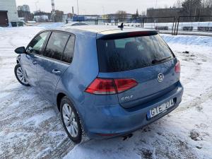 Zils Volkswagen Golf 2013 Viļņa, ar dzinēja tilpumu 1.40 L un nobraukumu 127 tūkst. km par 7000 €, foto 3 vietnē AUTOMOTO.COM.LV