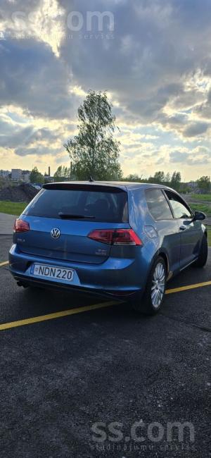 Zils Volkswagen Golf 2013 Rīga, ar dzinēja tilpumu 1.40 L un nobraukumu 268 tūkst. km par 4500 €, foto 5 vietnē AUTOMOTO.COM.LV