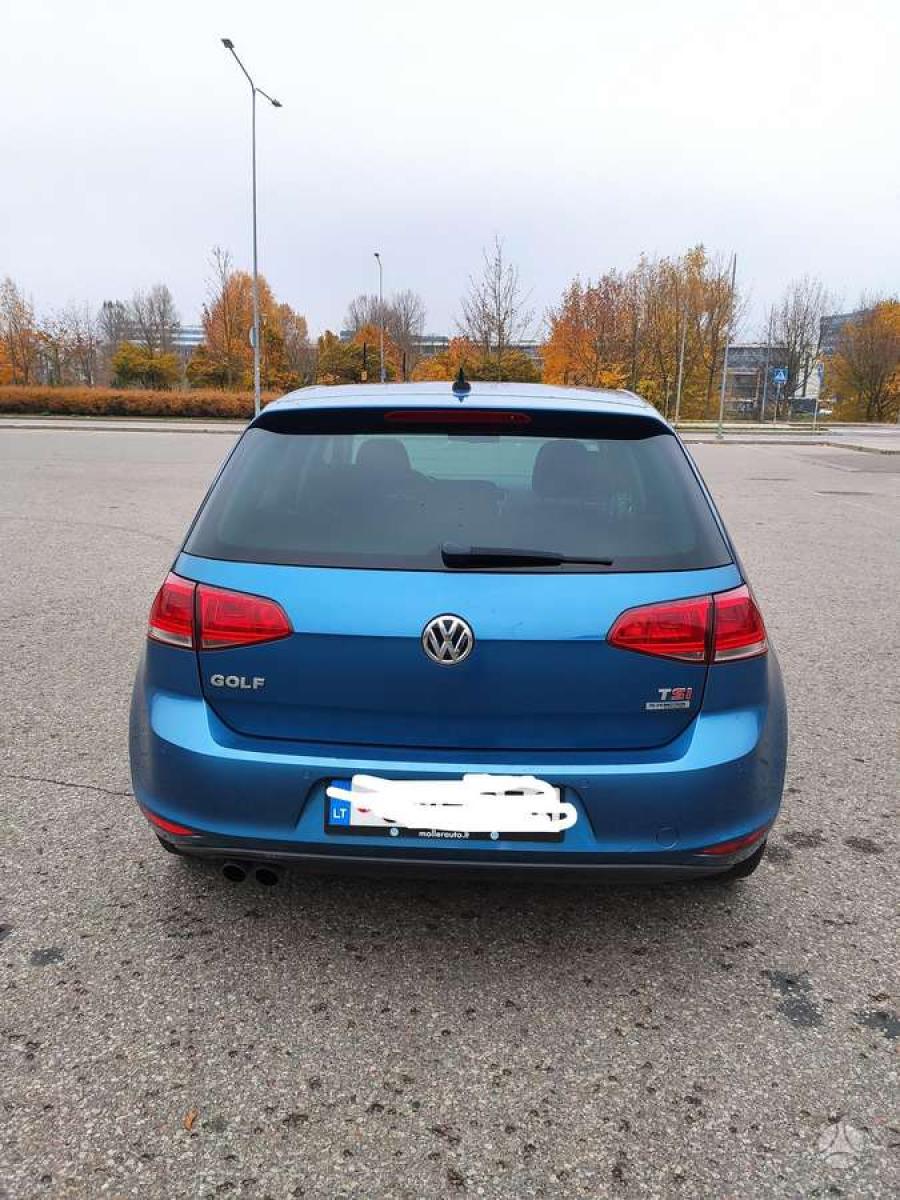 Zils Volkswagen Golf 2013 Viļņa, ar dzinēja tilpumu 1.40 L un nobraukumu 237 tūkst. km par 5300 €, foto 5 vietnē AUTOMOTO.COM.LV