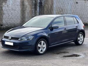 Zils Volkswagen Golf 2013 Viļņa, ar dzinēja tilpumu 1.60 L un nobraukumu 260 tūkst. km par 4950 €, foto  vietnē AUTOMOTO.COM.LV