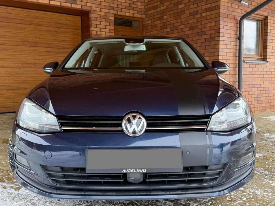 Zils Volkswagen Golf 2014 Kauņa, ar dzinēja tilpumu 1.60 L un nobraukumu 240 tūkst. km par 9250 €, foto 2 vietnē AUTOMOTO.COM.LV
