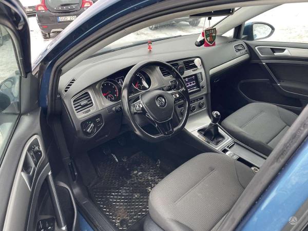 Zils Volkswagen Golf 2014 Kauņa, ar dzinēja tilpumu 1.20 L un nobraukumu 250 tūkst. km par 6000 €, foto 7 vietnē AUTOMOTO.COM.LV