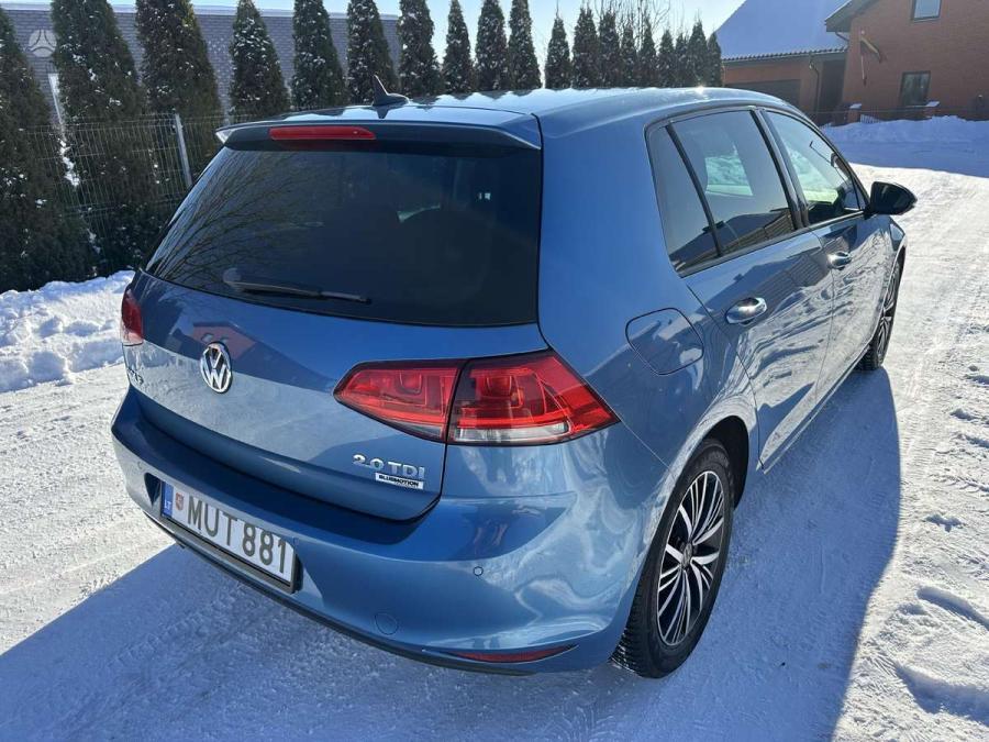 Zils Volkswagen Golf 2014 Kauņa, ar dzinēja tilpumu 1.97 L un nobraukumu 242 tūkst. km par 8200 €, foto 6 vietnē AUTOMOTO.COM.LV