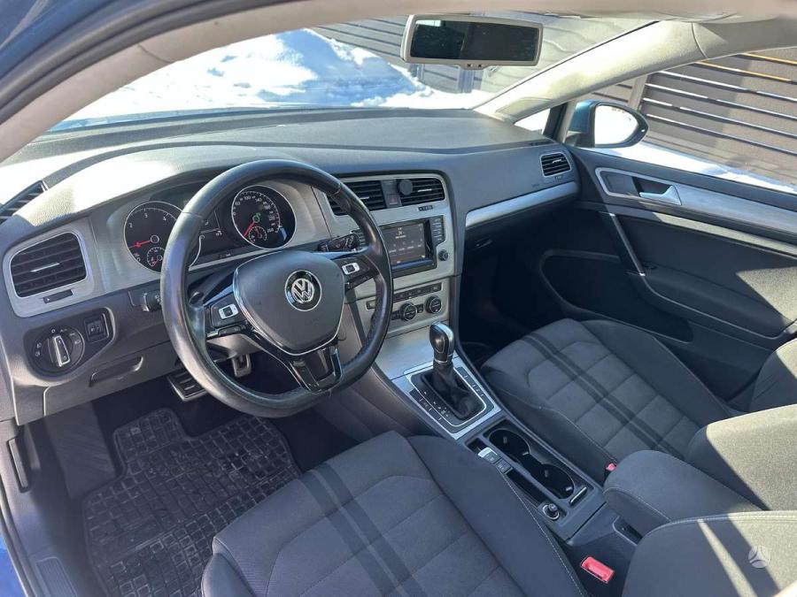 Zils Volkswagen Golf 2014 Kauņa, ar dzinēja tilpumu 1.97 L un nobraukumu 242 tūkst. km par 8200 €, foto 11 vietnē AUTOMOTO.COM.LV