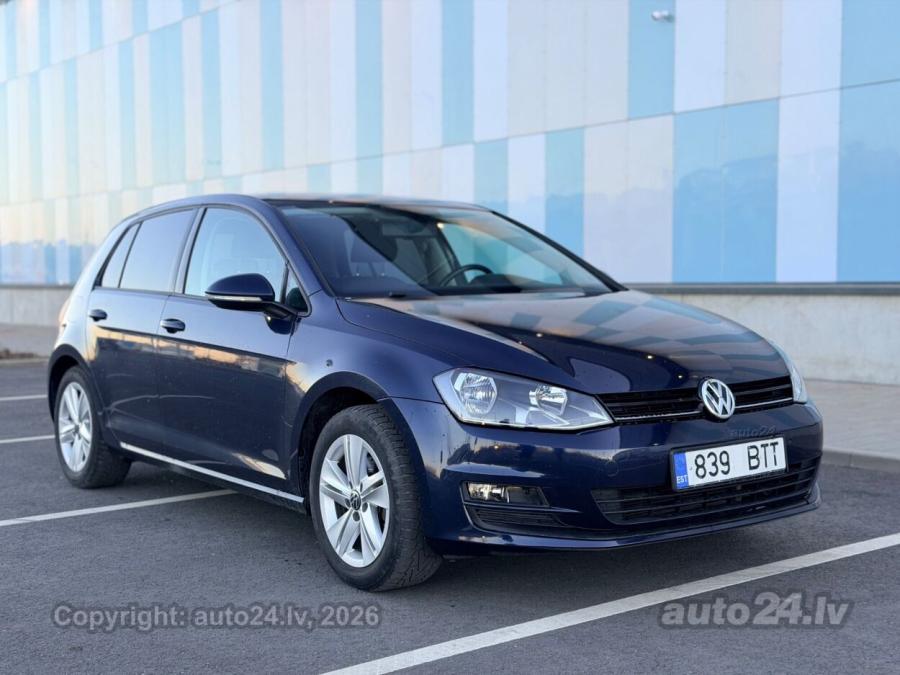 Blue Volkswagen Golf 2014 in Tallinn, with an engine capacity of 1.40 L and mileage of 141 thousand km for 6900 €, photo 3 on AUTOMOTO.COM.LV