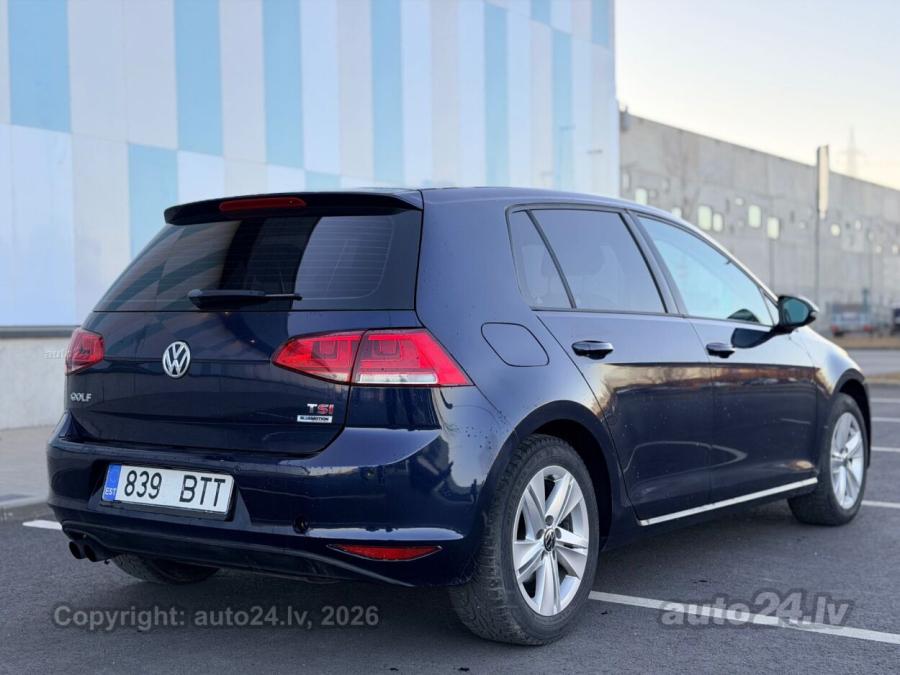 Blue Volkswagen Golf 2014 in Tallinn, with an engine capacity of 1.40 L and mileage of 141 thousand km for 6900 €, photo 4 on AUTOMOTO.COM.LV