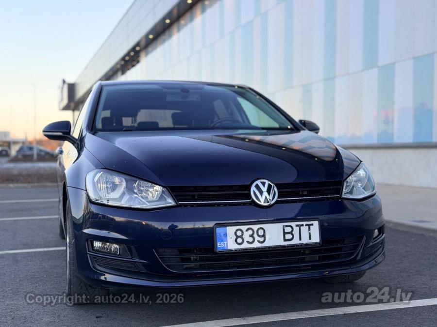 Blue Volkswagen Golf 2014 in Tallinn, with an engine capacity of 1.40 L and mileage of 141 thousand km for 6900 €, photo 6 on AUTOMOTO.COM.LV
