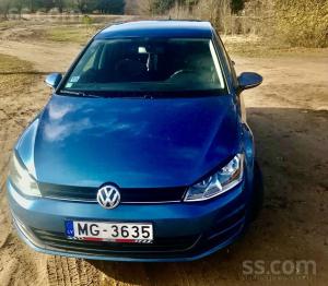 Blue Volkswagen Golf 2014 in Daugavpils, with an engine capacity of 2.00 L and mileage of 0 thousand km for 7200 €, photo 9 on AUTOMOTO.COM.LV