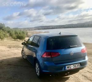 Blue Volkswagen Golf 2014 in Daugavpils, with an engine capacity of 2.00 L and mileage of 0 thousand km for 7200 €, photo 14 on AUTOMOTO.COM.LV