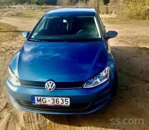 Zils Volkswagen Golf 2014 Daugavpils, ar dzinēja tilpumu 2.00 L un nobraukumu 0 tūkst. km par 7200 €, foto  vietnē AUTOMOTO.COM.LV