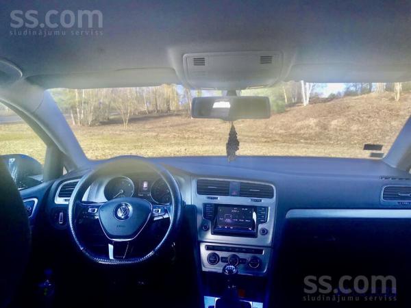 Blue Volkswagen Golf 2014 in Daugavpils, with an engine capacity of 2.00 L and mileage of 0 thousand km for 7200 €, photo 3 on AUTOMOTO.COM.LV