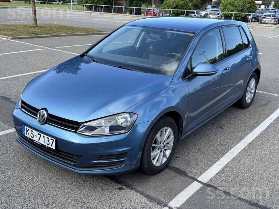Zils Volkswagen Golf 2014 Rīga, ar dzinēja tilpumu 1.20 L un nobraukumu 257 tūkst. km par 4700 €, foto 1 vietnē AUTOMOTO.COM.LV