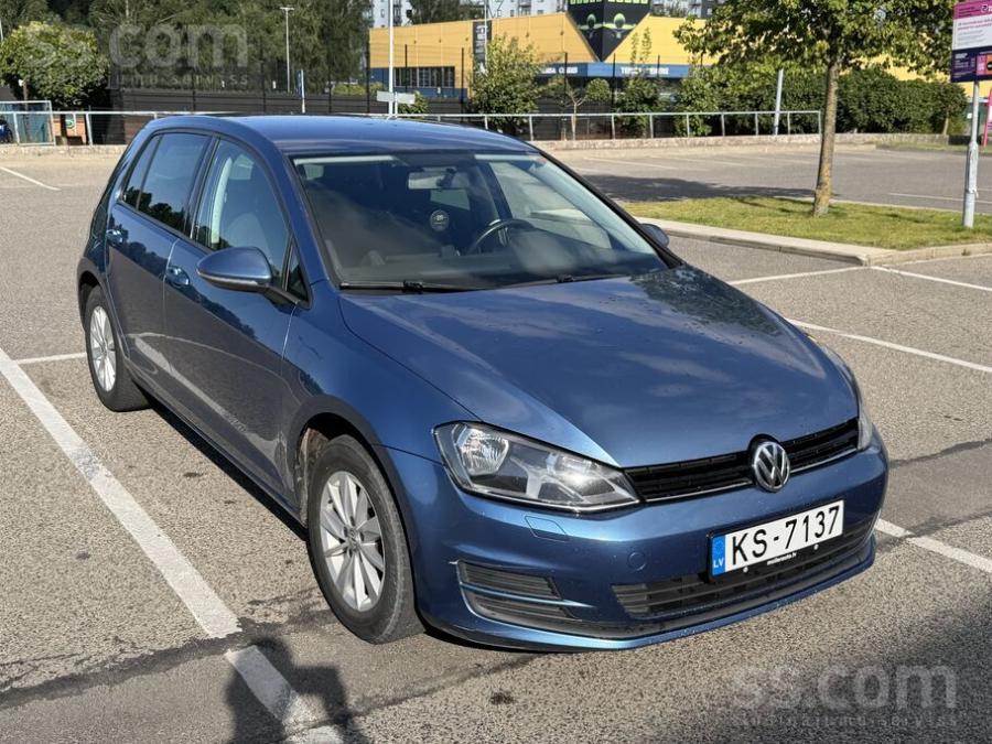 Zils Volkswagen Golf 2014 Rīga, ar dzinēja tilpumu 1.20 L un nobraukumu 257 tūkst. km par 4700 €, foto 8 vietnē AUTOMOTO.COM.LV