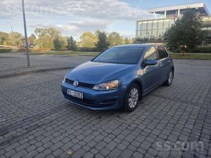 Blue Volkswagen Golf 2014 in Rezekne, with an engine capacity of 1.60 L and mileage of 125 thousand km for 6200 €, photo  on AUTOMOTO.COM.LV