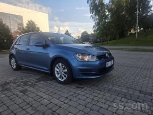 Blue Volkswagen Golf 2014 in Rezekne, with an engine capacity of 1.60 L and mileage of 125 thousand km for 6200 €, photo 4 on AUTOMOTO.COM.LV