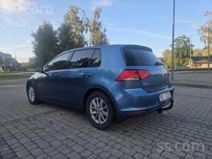 Blue Volkswagen Golf 2014 in Rezekne, with an engine capacity of 1.60 L and mileage of 125 thousand km for 6200 €, photo 8 on AUTOMOTO.COM.LV