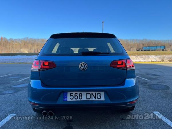 Blue Volkswagen Golf 2015 in Tallinn, with an engine capacity of 1.40 L and mileage of 227 thousand km for 8900 €, photo 6 on AUTOMOTO.COM.LV