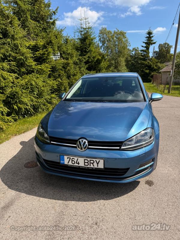 Blue Volkswagen Golf 2015 in Tallinn, with an engine capacity of 1.40 L and mileage of 167 thousand km for 8999 €, photo 4 on AUTOMOTO.COM.LV