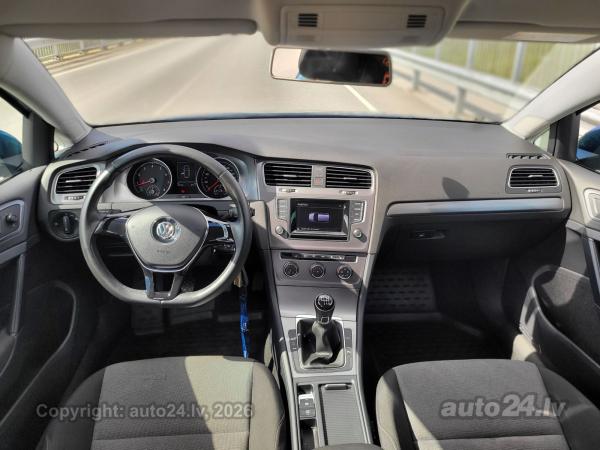 Blue Volkswagen Golf 2015 in Tallinn, with an engine capacity of 1.40 L and mileage of 86 thousand km for 10000 €, photo 6 on AUTOMOTO.COM.LV