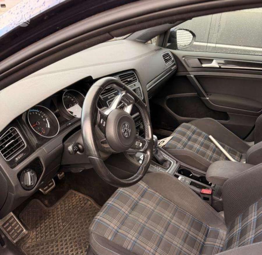 Zils Volkswagen Golf 2015 Viļņa, ar dzinēja tilpumu 1.40 L un nobraukumu 170 tūkst. km par 8750 €, foto 8 vietnē AUTOMOTO.COM.LV