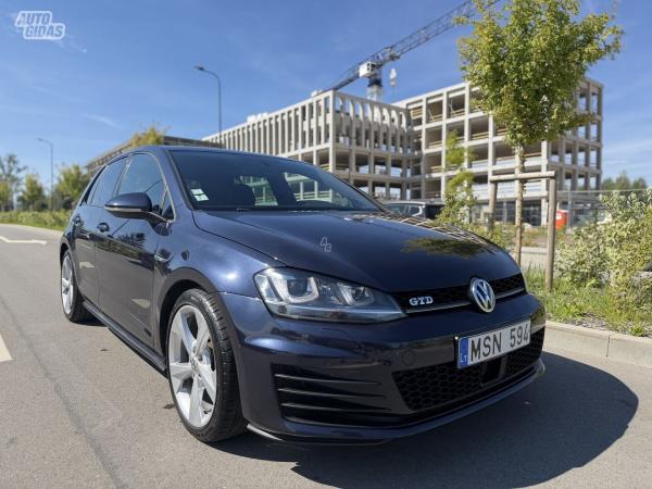 Blue Volkswagen Golf 2015 in Vilnius, with an engine capacity of 2.00 L and mileage of 278 thousand km for 8450 €, photo 6 on AUTOMOTO.COM.LV