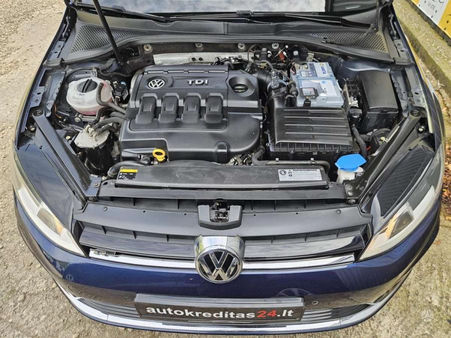 Blue Volkswagen Golf 2015 in Siauliai, with an engine capacity of 1.60 L and mileage of 150 thousand km for 7950 €, photo 26 on AUTOMOTO.COM.LV