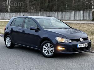 Blue Volkswagen Golf 2016 in Riga, with an engine capacity of 1.60 L and mileage of 95 thousand km for 9700 €, photo 1 on AUTOMOTO.COM.LV