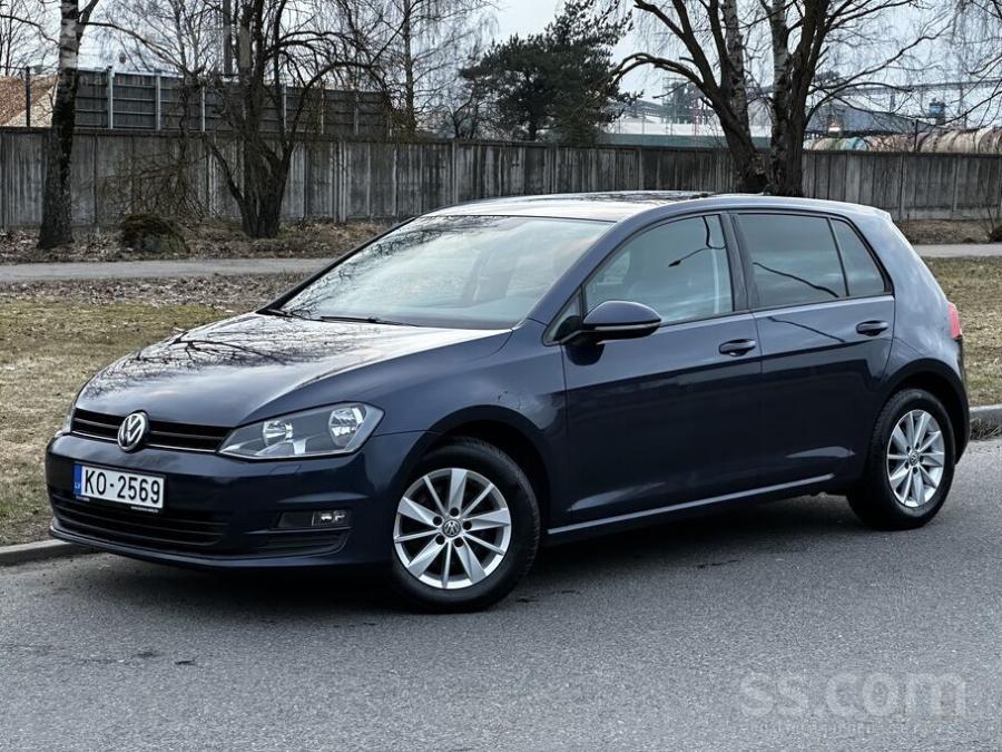 Blue Volkswagen Golf 2016 in Riga, with an engine capacity of 1.60 L and mileage of 95 thousand km for 9700 €, photo 26 on AUTOMOTO.COM.LV