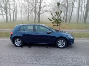 Blue Volkswagen Golf 2016 in Riga, with an engine capacity of 1.20 L and mileage of 77 thousand km for 10500 €, photo 7 on AUTOMOTO.COM.LV
