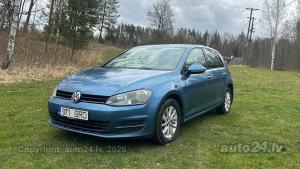 Zils Volkswagen Golf 2016 Tallina, ar dzinēja tilpumu 1.40 L un nobraukumu 313 tūkst. km par 7550 €, foto  vietnē AUTOMOTO.COM.LV