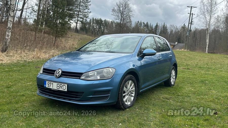 Blue Volkswagen Golf 2016 in Tallinn, with an engine capacity of 1.40 L and mileage of 313 thousand km for 7550 €, photo 1 on AUTOMOTO.COM.LV
