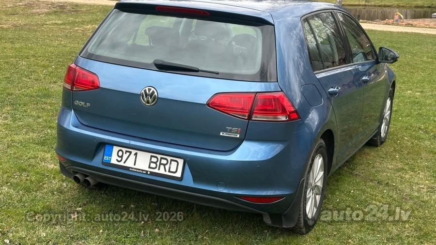 Blue Volkswagen Golf 2016 in Tallinn, with an engine capacity of 1.40 L and mileage of 313 thousand km for 7550 €, photo 9 on AUTOMOTO.COM.LV