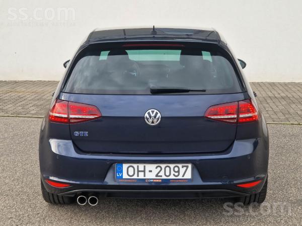 Blue Volkswagen Golf 2016 in Riga, with an engine capacity of 1.40 L and mileage of 219 thousand km for 11555 €, photo 7 on AUTOMOTO.COM.LV