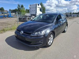 Blue Volkswagen Golf 2016 in Prienai, with an engine capacity of 1.40 L and mileage of 192 thousand km for 6800 €, photo  on AUTOMOTO.COM.LV