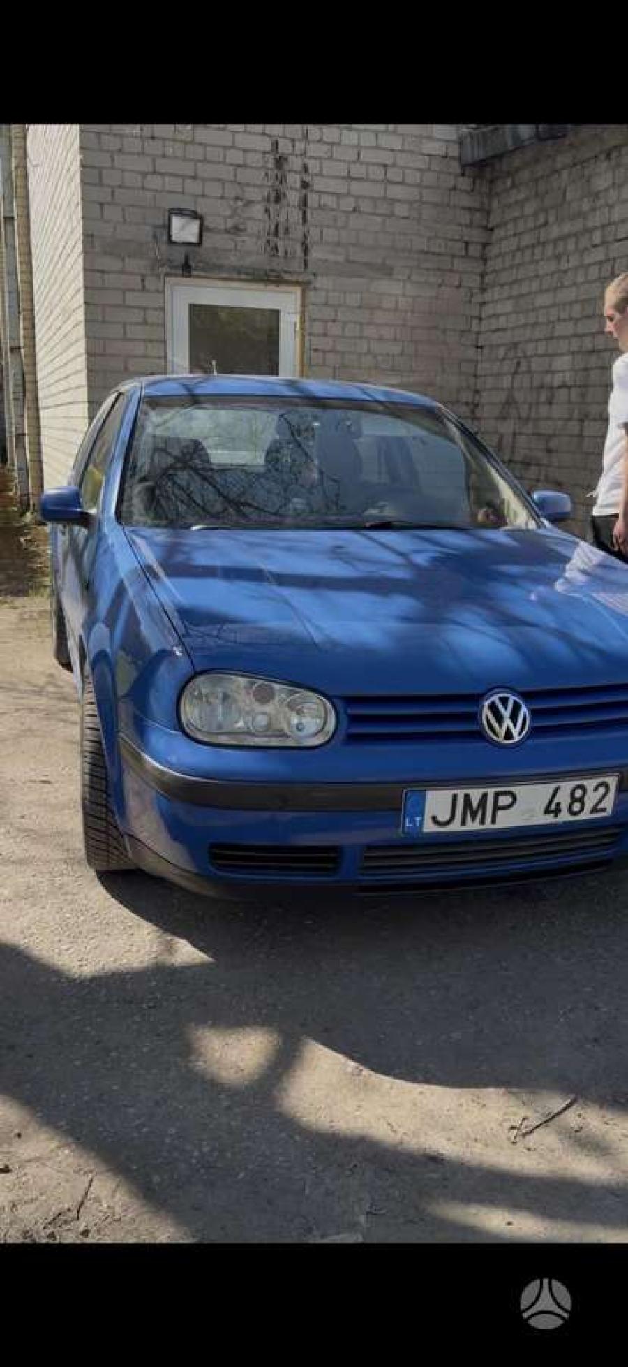 Zils Volkswagen Golf 2016 Viļņa, ar dzinēja tilpumu 1.90 L un nobraukumu 323 tūkst. km par 2500 €, foto 1 vietnē AUTOMOTO.COM.LV